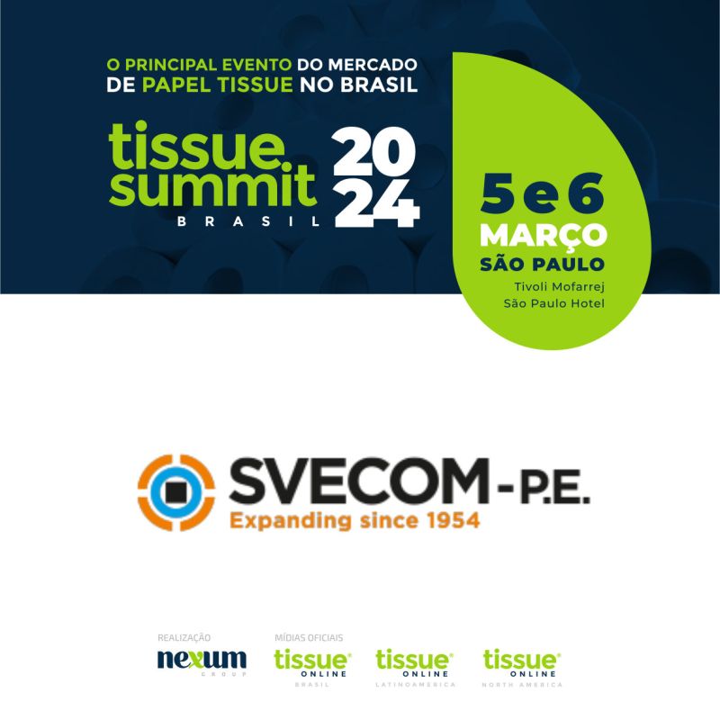 Tissue Summit Brasil 2024 a San paolo | Svecom